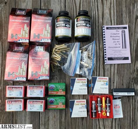 Armslist For Sale Complete 45 70 Reloading Setup Bullets Brass