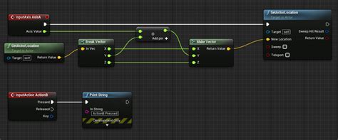 Ue4 Receive Input In Actor Colory Games