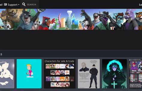 Fur Affinity Online Art Gallery Dedicated Alternativeto