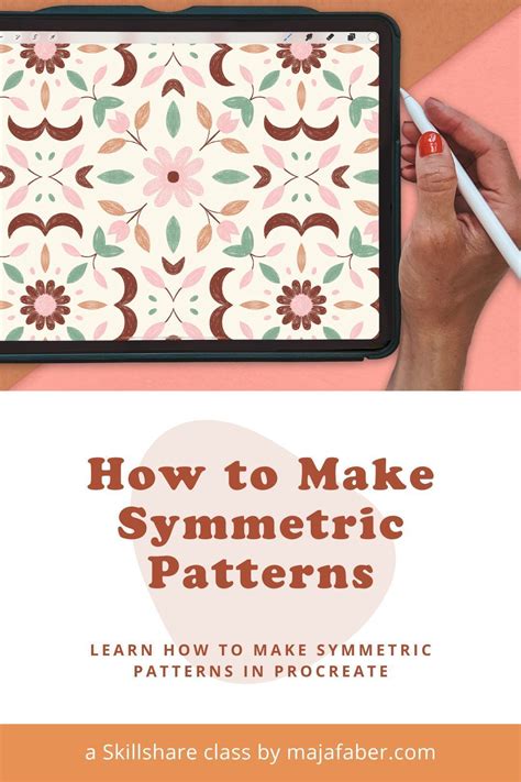 how to create symmetric patterns in procreate procreate ipad