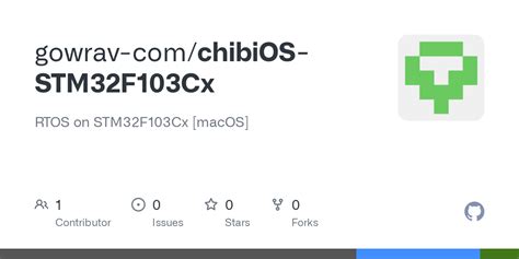 Github Gowrav Com Chibios Stm32f103cx Rtos On Stm32f103cx [macos]