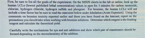 Solved Determine Which Reagent Is The Limiting Reagent And Chegg