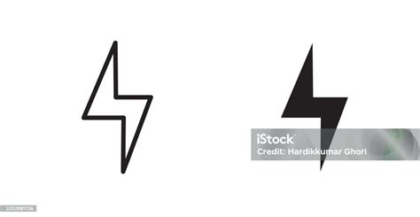 Lightning Icon For Ui Design Stock Illustration Download Image Now Abstract Arrow Symbol Lightning Icon For Ui Design Stock Illustration Download Image Now Abstract Arrow Symbol