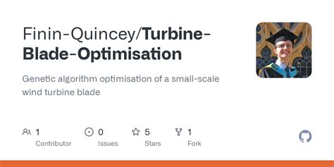 Github Finin Quinceyturbine Blade Optimisation Genetic Algorithm