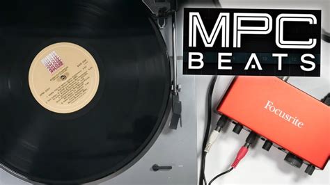 MPC Beats Sampling Turntable Setup YouTube