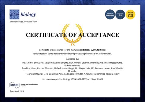Pdf Acceptance Certificate Of Formalin Saccharin And Urea Toxicity