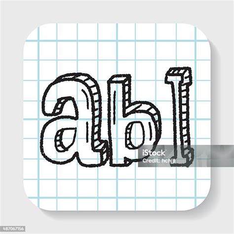 형식순 Abc 낙서 그리기에 대한 스톡 벡터 아트 및 기타 이미지 그리기 낙서 드로잉 낙서 패턴 Istock