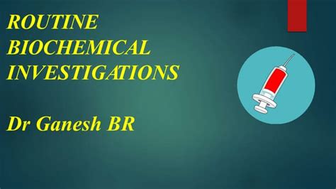Clinical Laboratory Test Interpretation Pptx