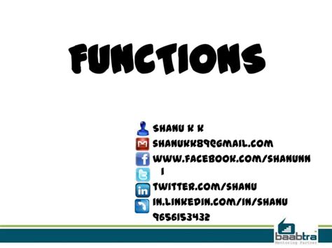 Functions And Return Type Pptx Programming Languages Computing