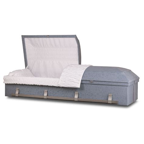 Cloth Covered Reid Casket Company