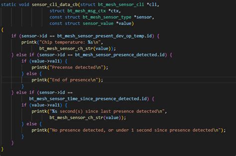 Bluetooth Mesh Sensor Client Example Gives Different Outputs In Different Mobile Devices