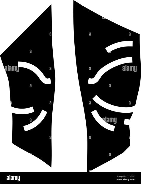 Joint Swelling Disease Symptom Glyph Icon Vector Illustration Stock