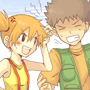 Misty And Brock Pokemon And More Drawn By Mini Mamu Danbooru