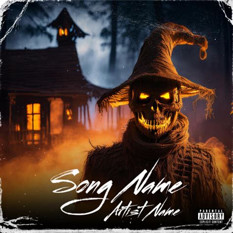 Plantilla De Halloween Album Cover Postermywall