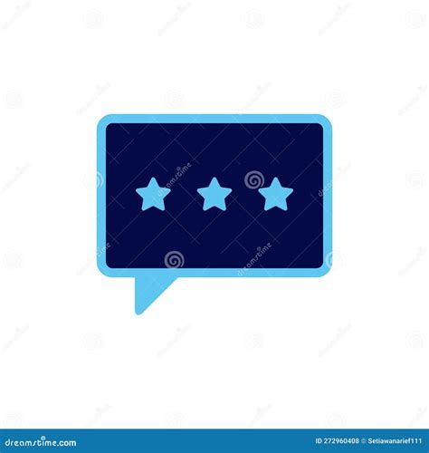 Icon Vector Concept Of User Satisfaction Reviews And Feedback Illustrated By Comments And Star