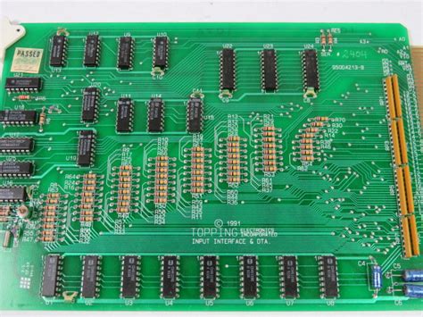 Topping Electronics 950d4213 B Input Interface And Dta Board Used