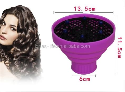 Universal Hair Dryer Diffuser Retractable Portable Silicone Folding Diffuser Alibaba Com