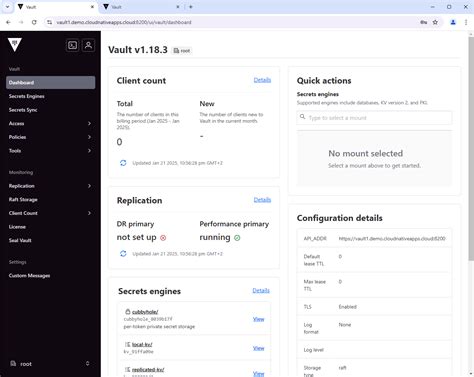 hashicorp vault enterprise performance replication on kubernetes
