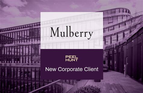 New Corporate Client Mulberry Group News News And Events Peel