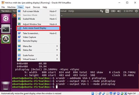 Forcing A Screen Resolution Of An Ubuntu Guest Os In Virtualbox Esologic