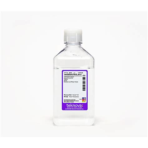 1mm Sodium Citrate Ph 6 4 Rnase And Endotoxin Tested Sterile