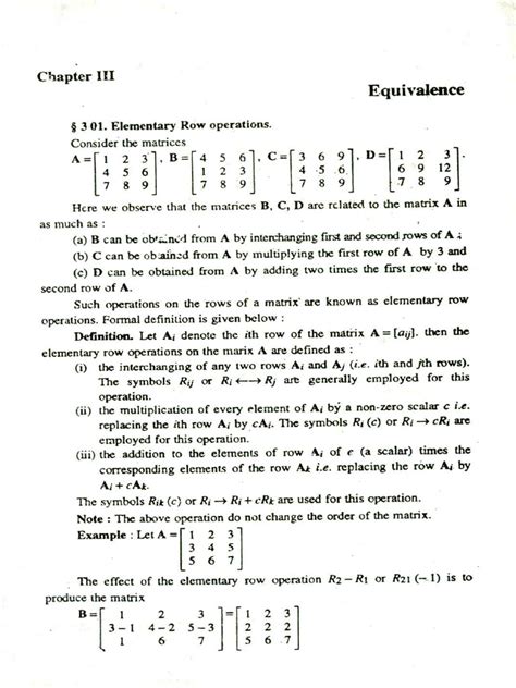 Iii Equivalence Pdf