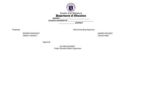 Learning Aaction Cell Plan Sample Mov Rpms Docx Special Education Education