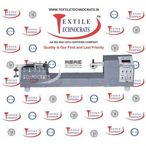 Twist Tester Semi Automatic For Dubble Yarn At ₹ 14000piece Yarn