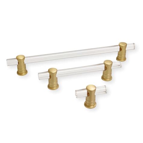 Lucite Kitchen Cabinet Pulls Cabinets Matttroy