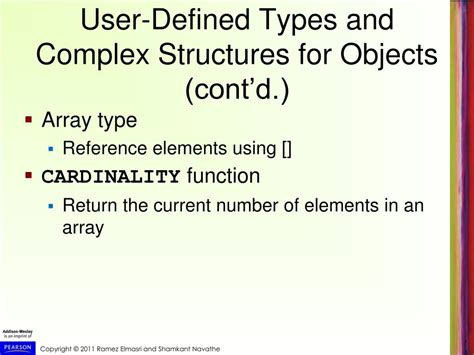 Ppt Chapter 11 Object And Object Relational Databases Powerpoint Presentation Id3091468