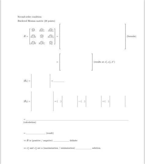 Solved Cost Minimization For Production Function