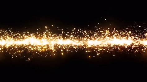 Sparkling Particle Trail For Overlay For Title Animation Videos