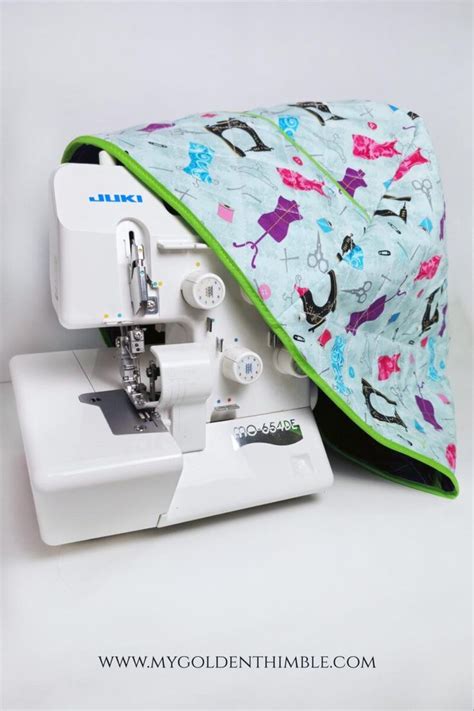 Free Serger Machine Cover Pattern And Tutorial Serger Beginner