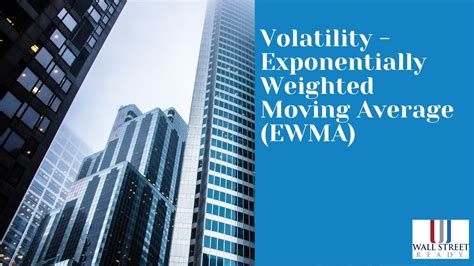 Estimate Volatility - Exponentially Weighted Moving Average (EWMA) - FRM - YouTube