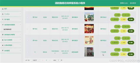 小程序 消防安全隐患在线举报系统开发python Nodejs Php Javahbuiderx Csdn博客