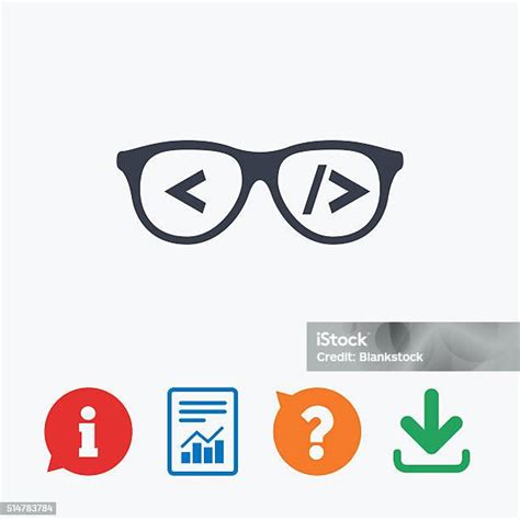 Coder Sign Icon Programmer Symbol Stock Illustration Download Image Now Asking Badge