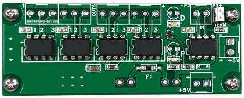 Dmx Splitter Pcb 1x4 Elm Video Technology