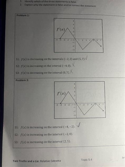 solved 1 identify which of the three statements is false