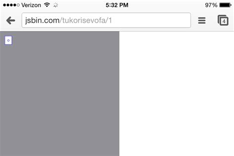 Javascript Force Address Bar To Show In Mobile Chrome App Stack