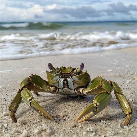 Free Crab On Beach Image Download At Stockcake