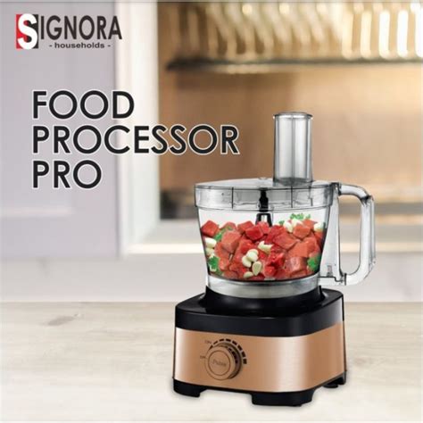 Jual Signora Food Processor Tanpa Cubic Cutter Shopee Indonesia