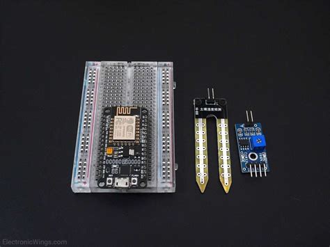 Soil Moisture Sensor Interfacing With NodeMCU SmartFarm RMUTI