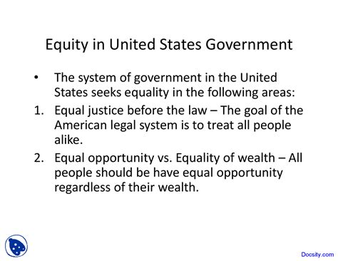 equity asset managment lecture slides docsity