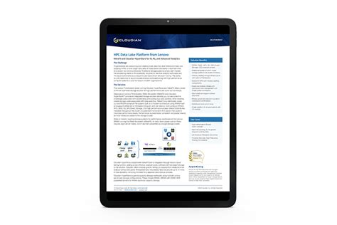 레노버의 HPC Data Lake 플랫폼 Lenovo Storage Central 대한민국