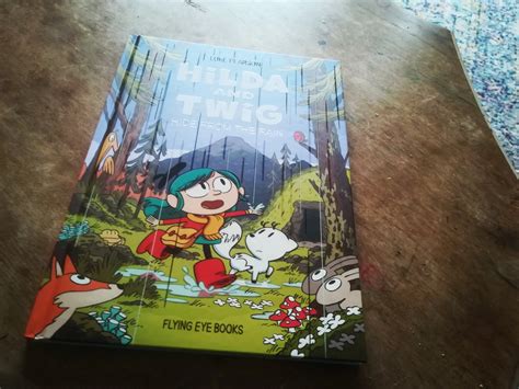 Hilda And Twig Hide From The Rain Graphic Novel Review