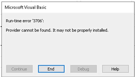 Hydracards Run Time Error 3706
