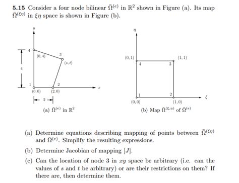 515 Consider A Four Node Bilinear Ωˉe In R2 Shown