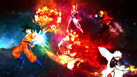 Anime Mix Wallpaper By Darkrobi On Deviantart