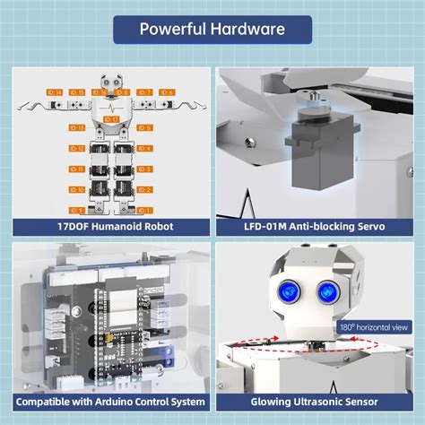 Hiwonder Tonybot Humanoid Robot With Ai Vision And Voice Interaction