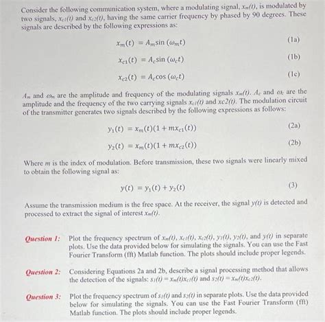 Solved Consider The Following Communication System Where A